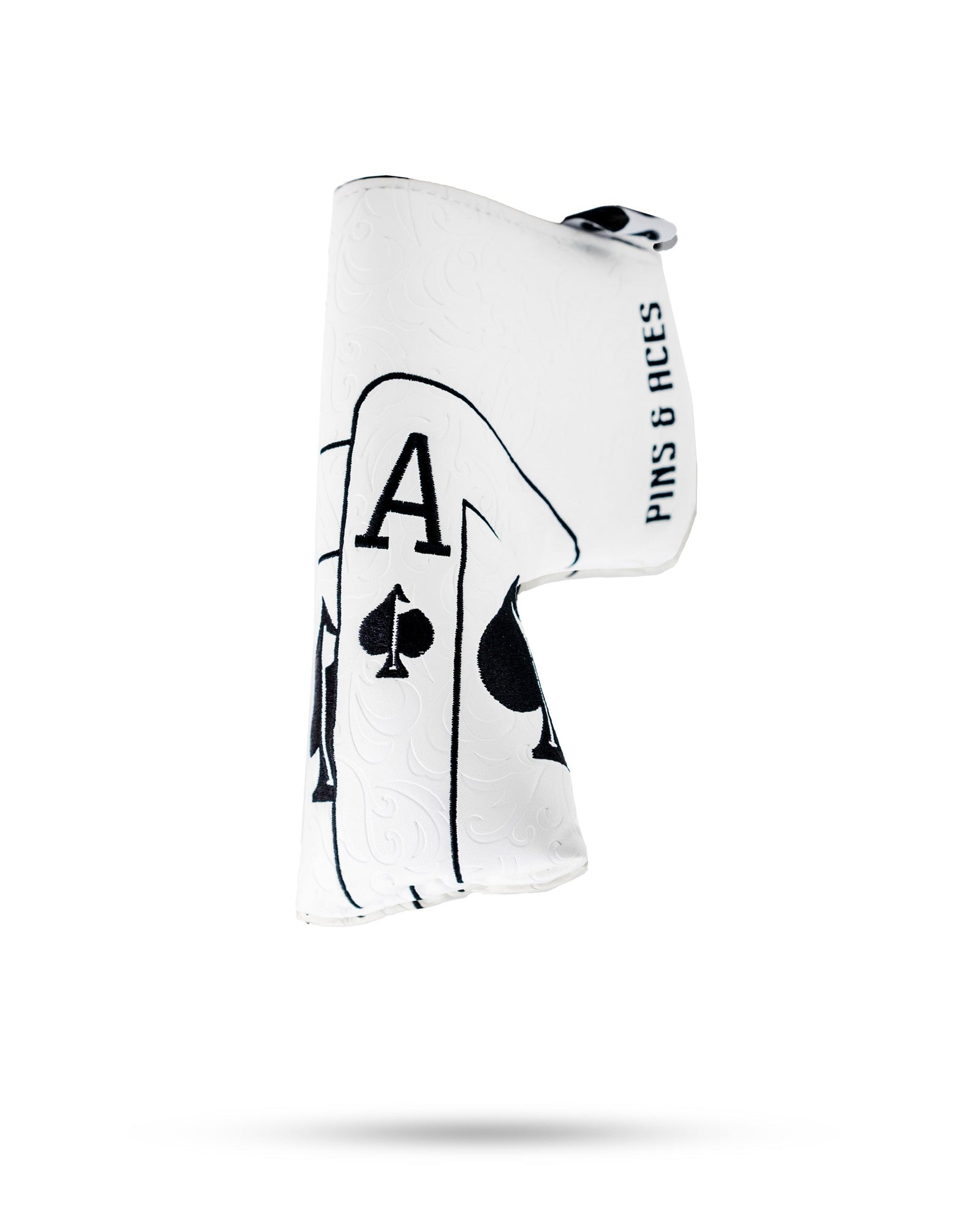 White Out Ace of Spades Blade Putter Cover - Handmade & High Quality