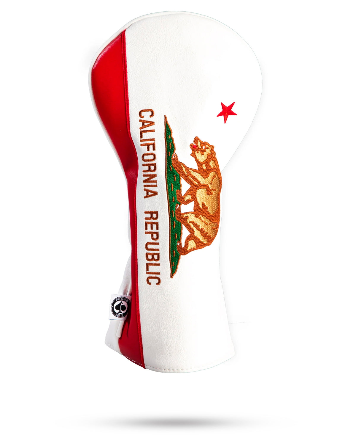 California State Flag Driver Cover - Hand-Made & Stylish Driver Headcover