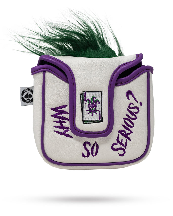"Joker Mallet Putter Cover: Add Some Swagger to Your Bag!"