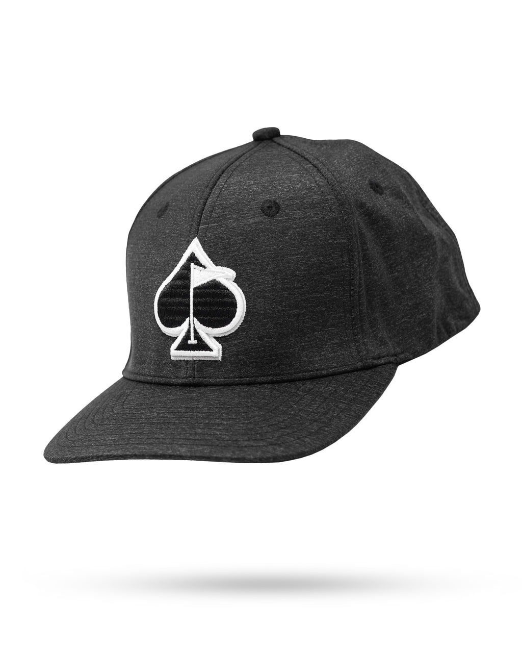 Get Noticed: Performance Spade Hat - Charcoal - Pins & Aces
