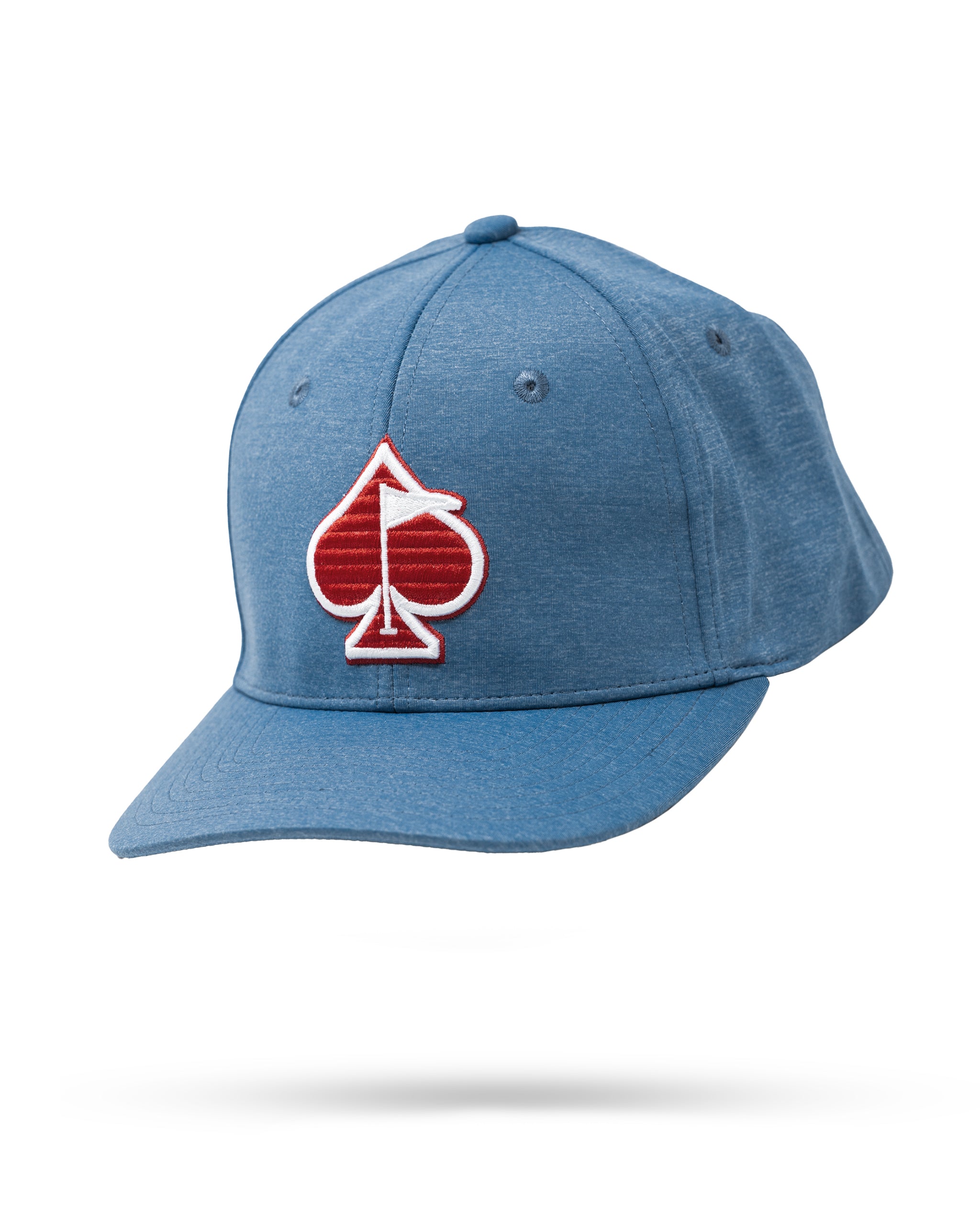 Performance Spade Golf Hat - Blue – Pins and Aces