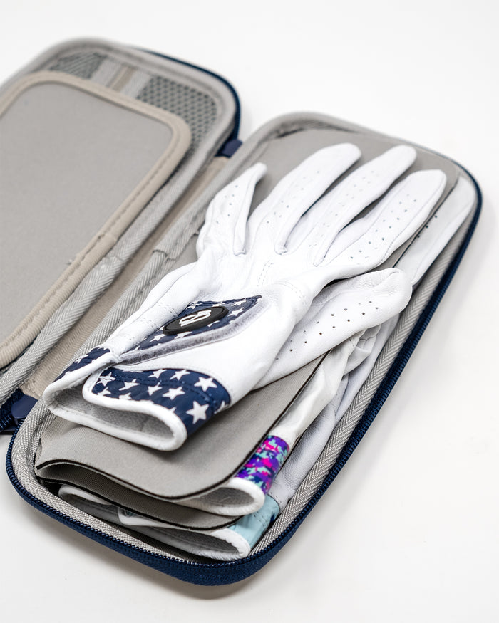 Glove & Accessory Caddie - Black | On-Course Organizer | Keeps Gloves ...