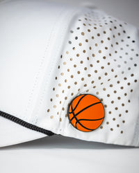 Perforated Golf Rope Hat - White