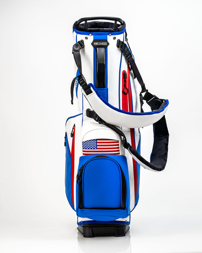 Player Preferred™ Golf Bag - Golf of America | Red, White & Blue Stand ...