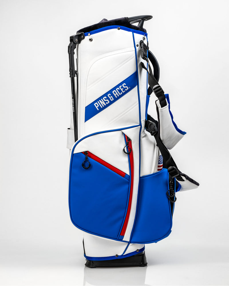 Player Preferred™ Golf Bag - Golf of America | Red, White & Blue Stand ...