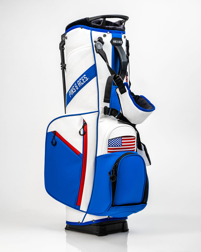Player Preferred™ Golf Bag - Golf of America | Red, White & Blue Stand ...