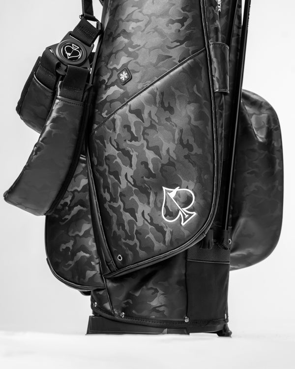 Player Preferred™ Golf Bag - Black Camo | Lightweight | 5-Way Dividers ...