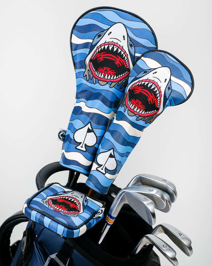 Shark Attack Driver Cover - Handmade, Stylish & Durable