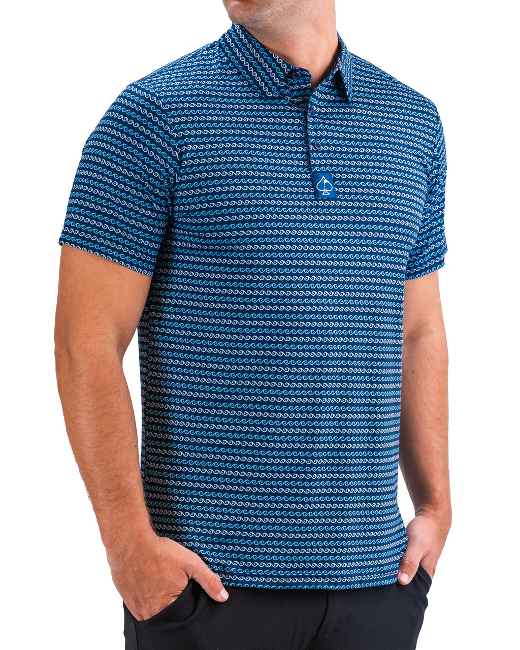 Men's Golf / Pickle Ball Polo - Rising Tides