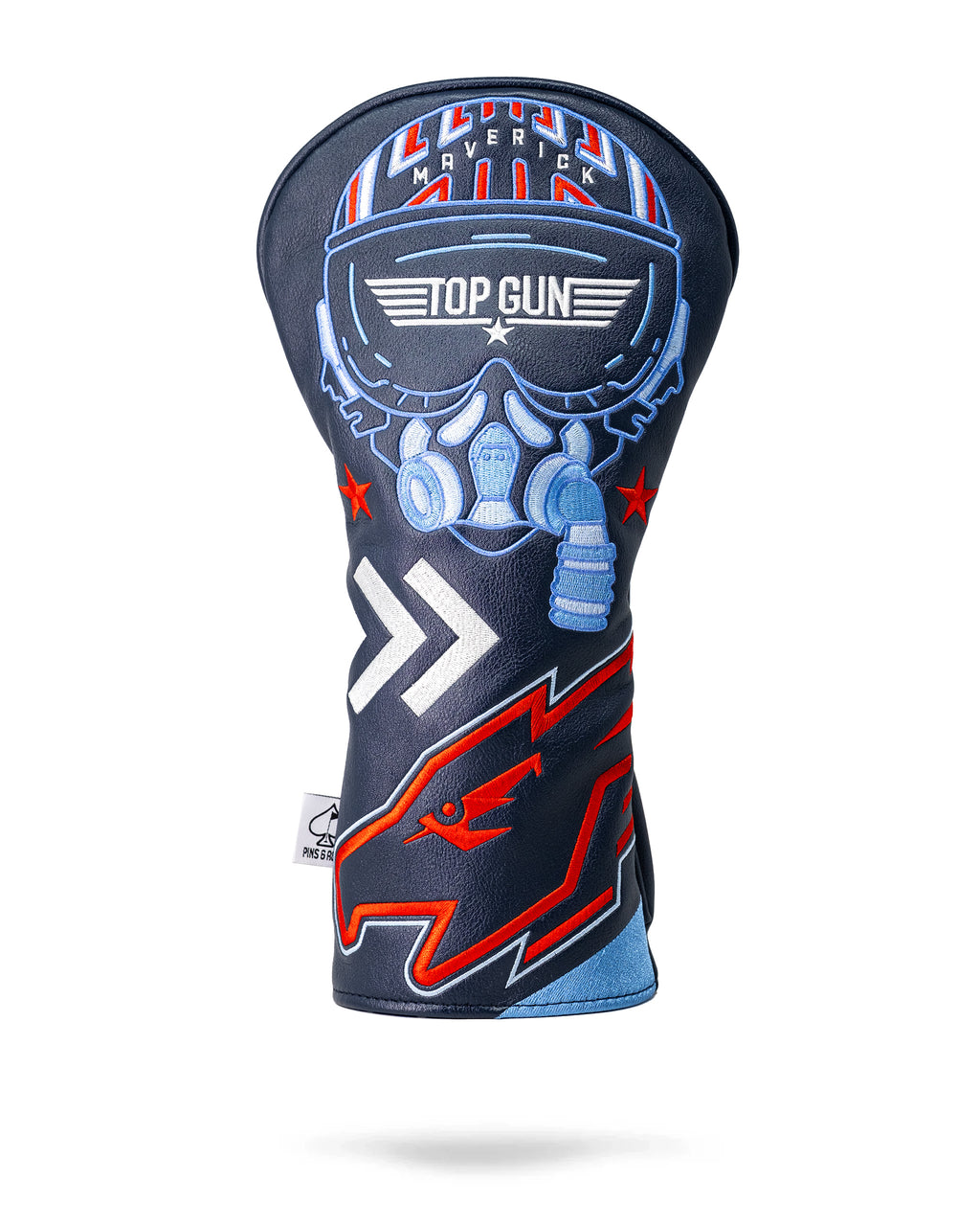 Top Gun - Maverick Driver Headcover | Bold Red-White Chevrons | Fits ...