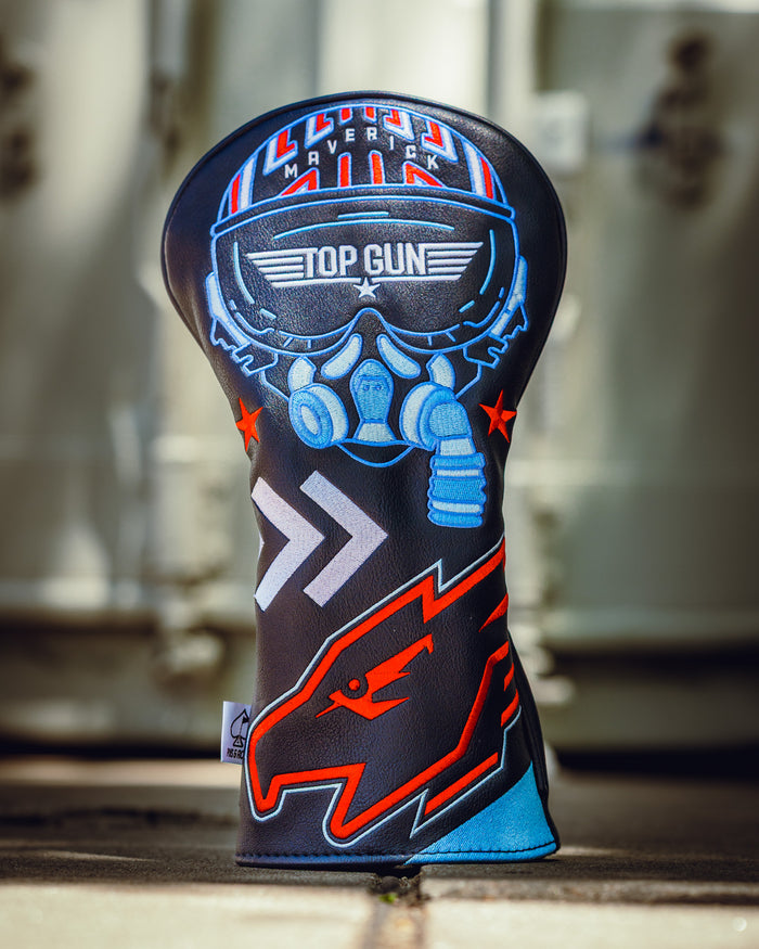 Top Gun - Maverick Driver Headcover | Bold Red-White Chevrons | Fits ...