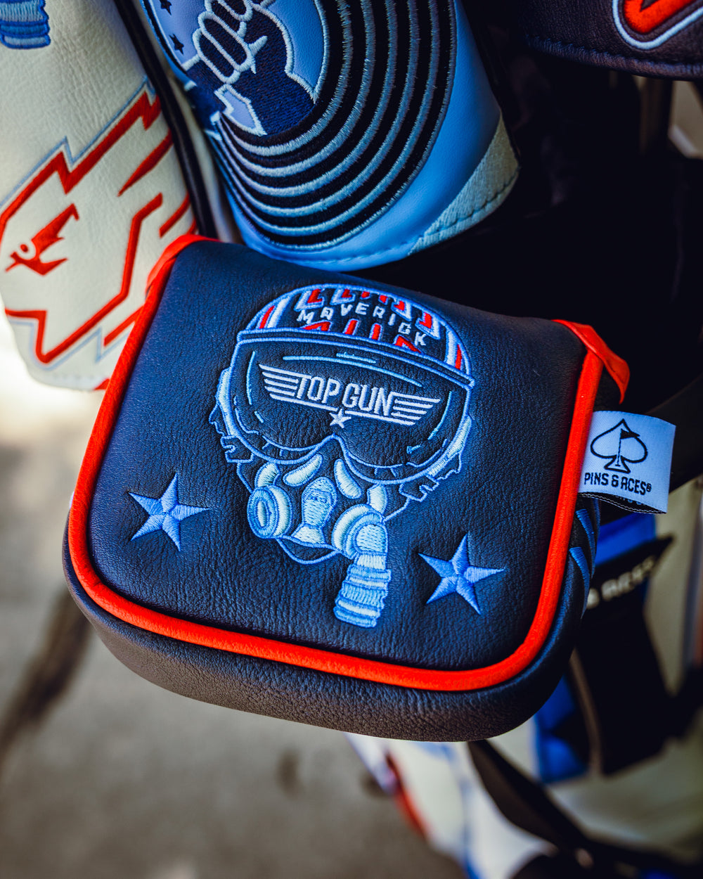 Top Gun - Maverick Mallet Headcover | Durable & Stylish | Pins and Aces