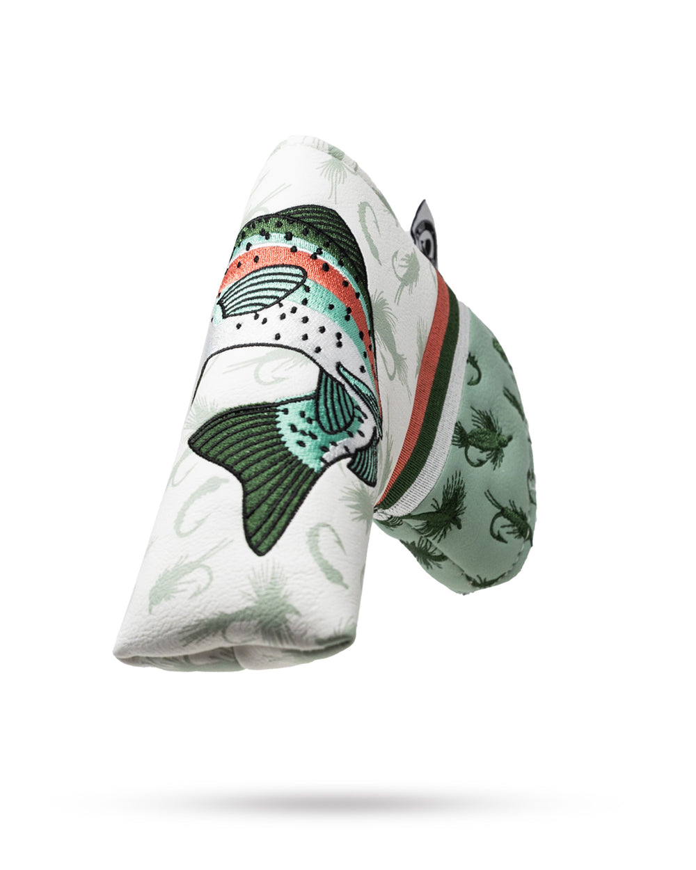 "Pins & Aces Trout Blade Putter Cover - Handmade & Stylish"
