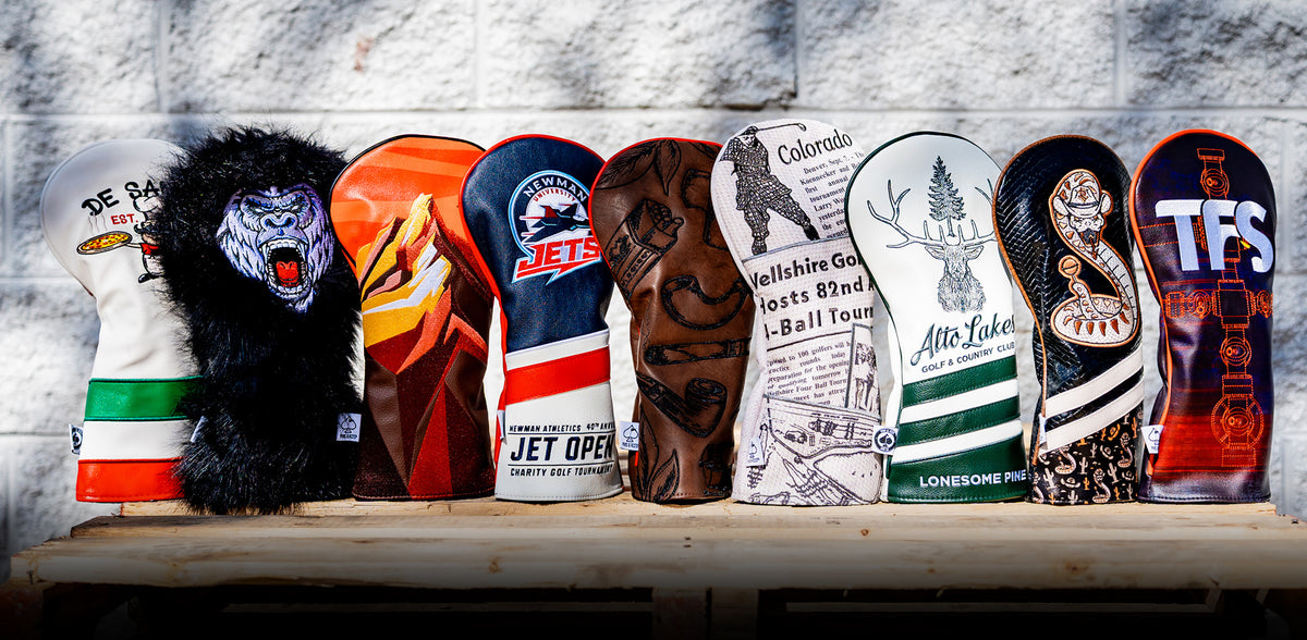 Custom Headcovers | High-Quality Golf Headcovers by Pins & Aces