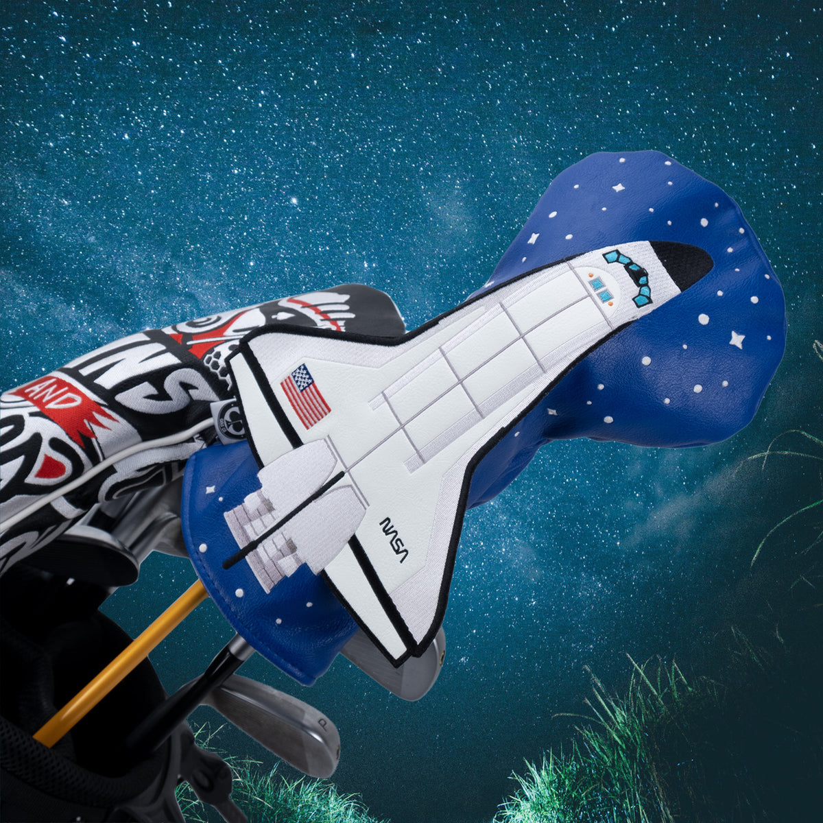 NASA Space Shuttle Driver Cover - Bring Bold Style to Your Game