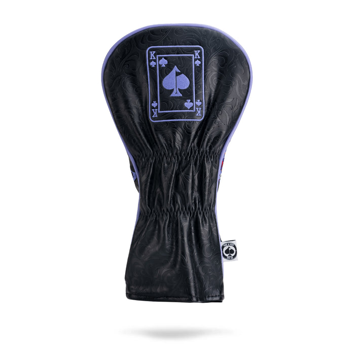 "King of Spades - Handmade Driver Cover for Bold Golfers"